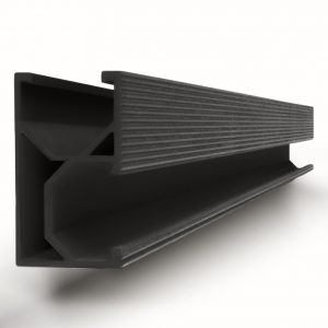 Black Mounting Rail 4400mm | Austra Energy